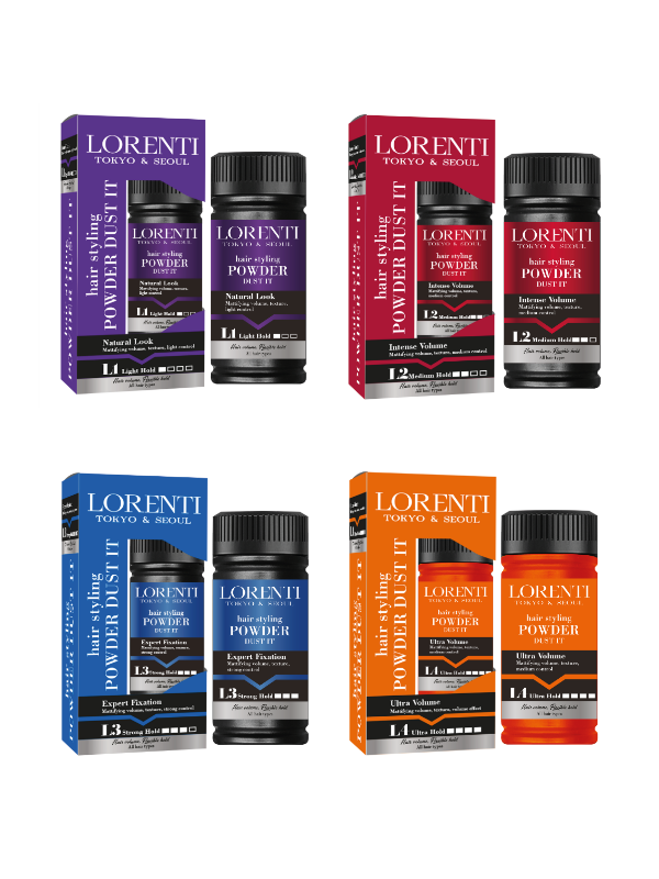 Lorenti Powder Wax L1, L2, L3, L4 - Perfect Hold and Texture for Any ...