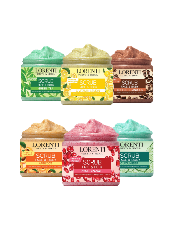 Lorenti Face & Body Scrubs - Exfoliate & Hydrate — Vip Barber Supply