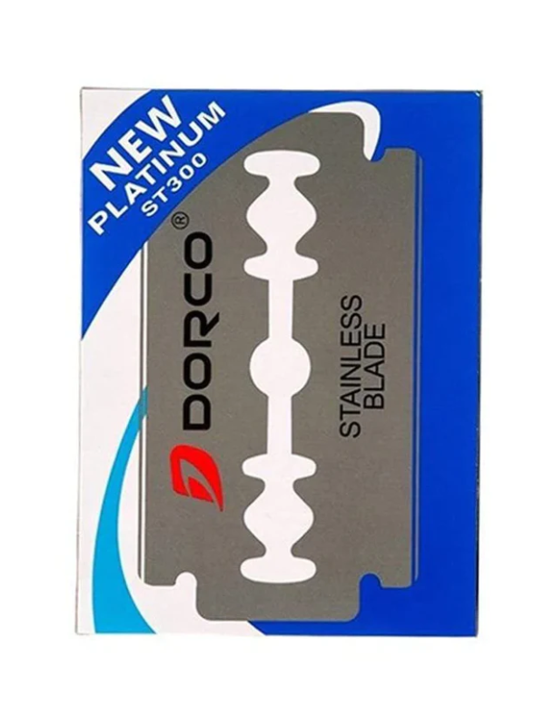Dorco Razors Double Edge Blades Blue 100 CT — Vip Barber Supply