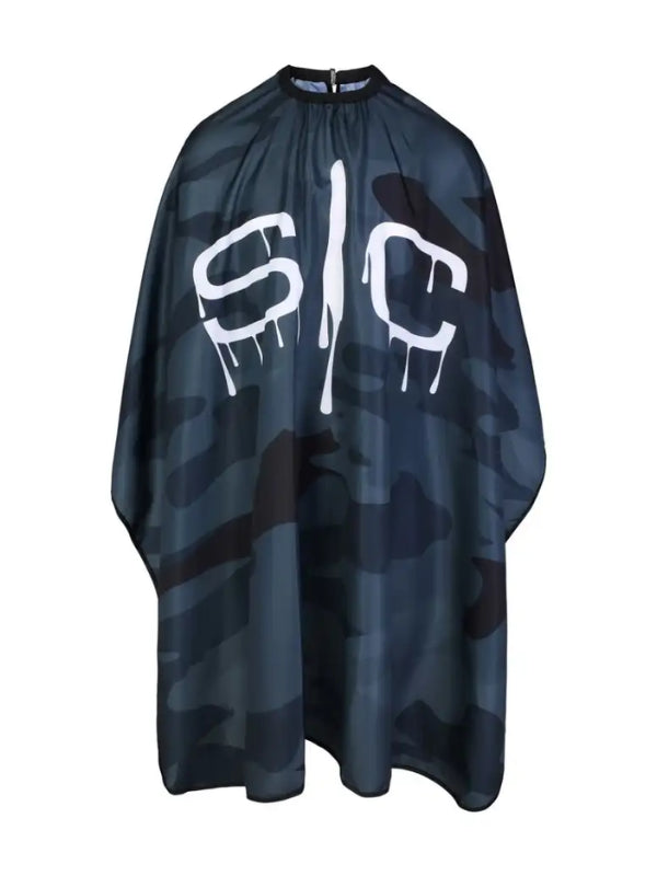 StyleCraft Black Camo Cape — Vip Barber Supply