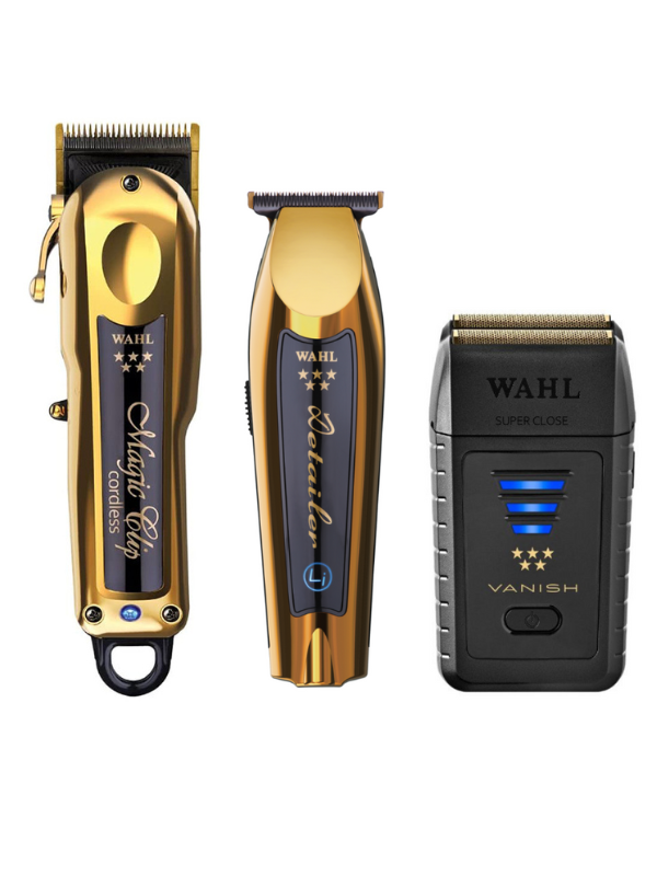 Wahl Limited Edition Cordless Gold Magic Clip + Wahl Limited Edition C ...