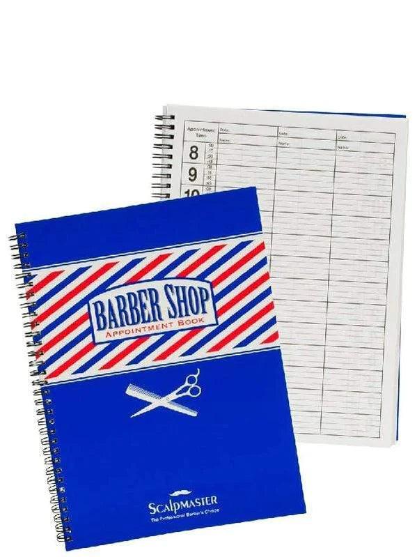 Scalpmaster Appointment Book: Organize Your Barber Shop Schedule — Vip ...