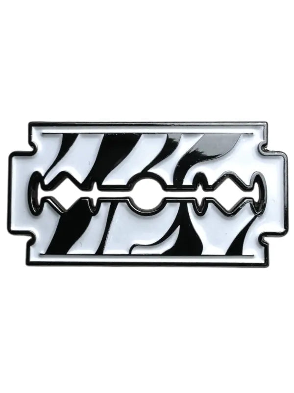 Blood Veins & Bandages Reflection Blade Barber Pin — Vip Barber Supply