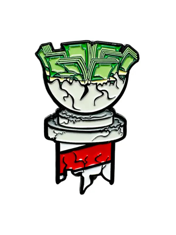 Blood Veins & Bandages Cash Out Barber Pin — Vip Barber Supply