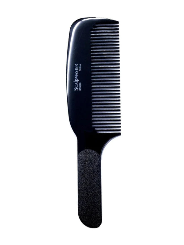 Scalpmaster 9" Flat Top Comb: Precision Cutting Tool — Vip Barber Supply