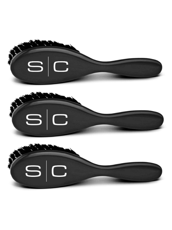 StyleCraft The Fresh Cut Brush - 3 Pack | Fade Brush (Black or Red ...