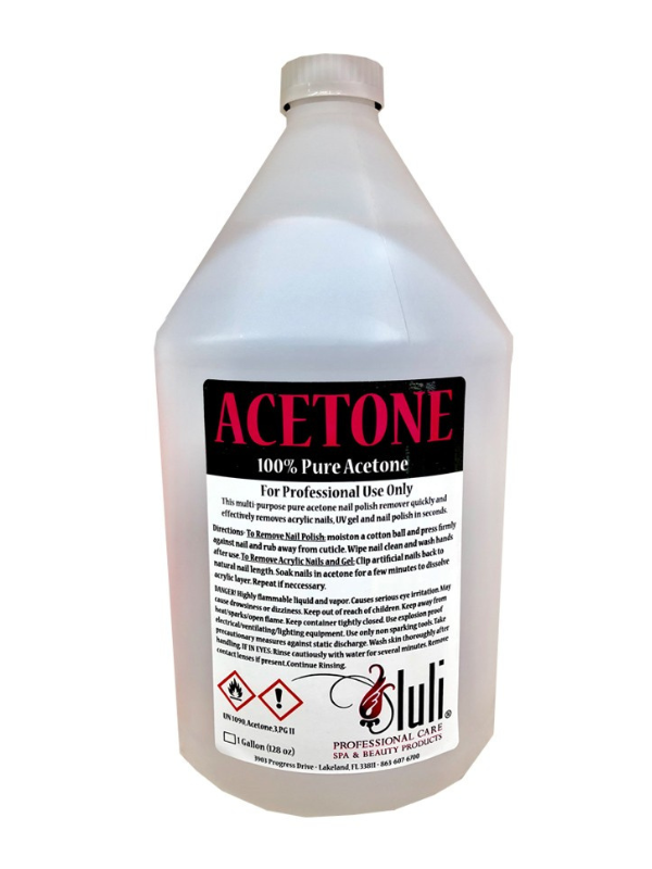 Luli Pure Acetone 1 Gal — Vip Barber Supply