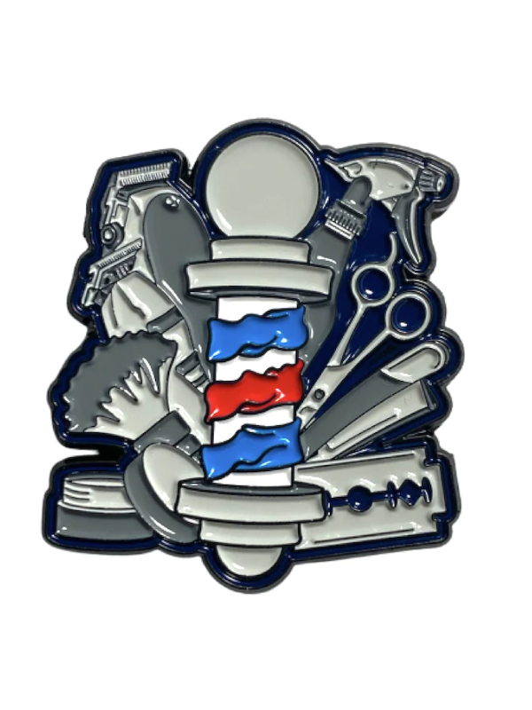 Blood Veins & Bandages 24/7 BARBER PIN — Vip Barber Supply