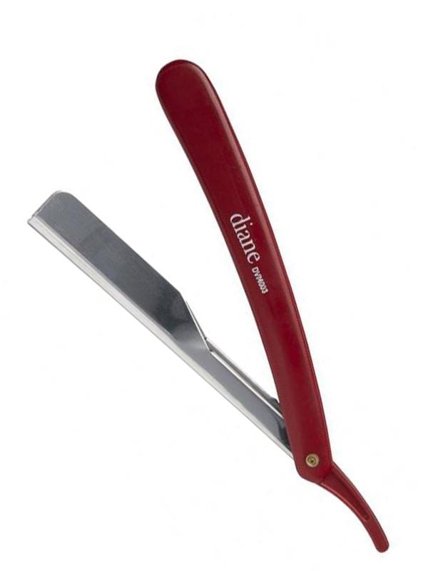 Diane Classic Straight Razor - Red | Stainless Steel Barber Razor — Vip ...