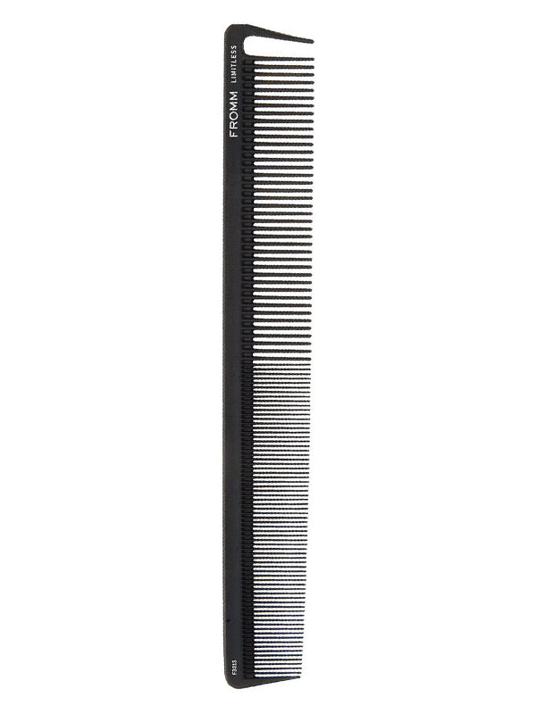 Fromm Limitless Carbon Cutting Comb 8.5" - Black — Vip Barber Supply