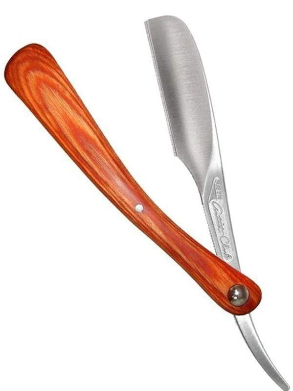 Jatai Feather Artist Club DX Folding Wood Razor — Vip Barber Supply