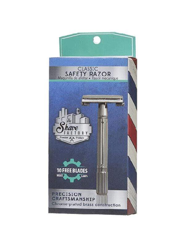 The Shave Factory Classic Safety Razor — Vip Barber Supply
